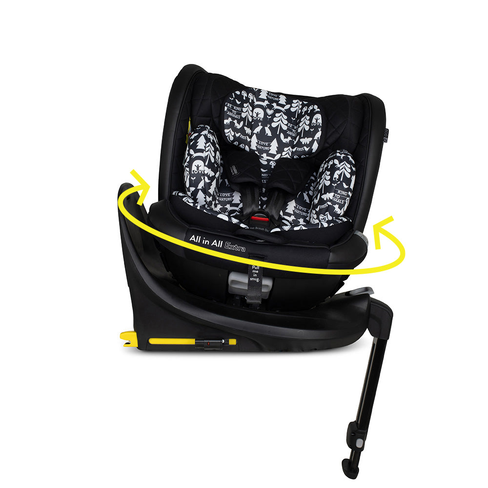 All in All Extra i-Size 360 Car Seat Silhouette