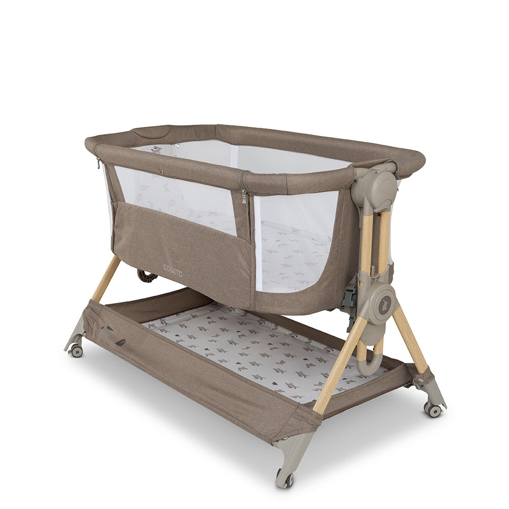 Close to Me Folding Bedside Crib Lollop – Cosatto Store