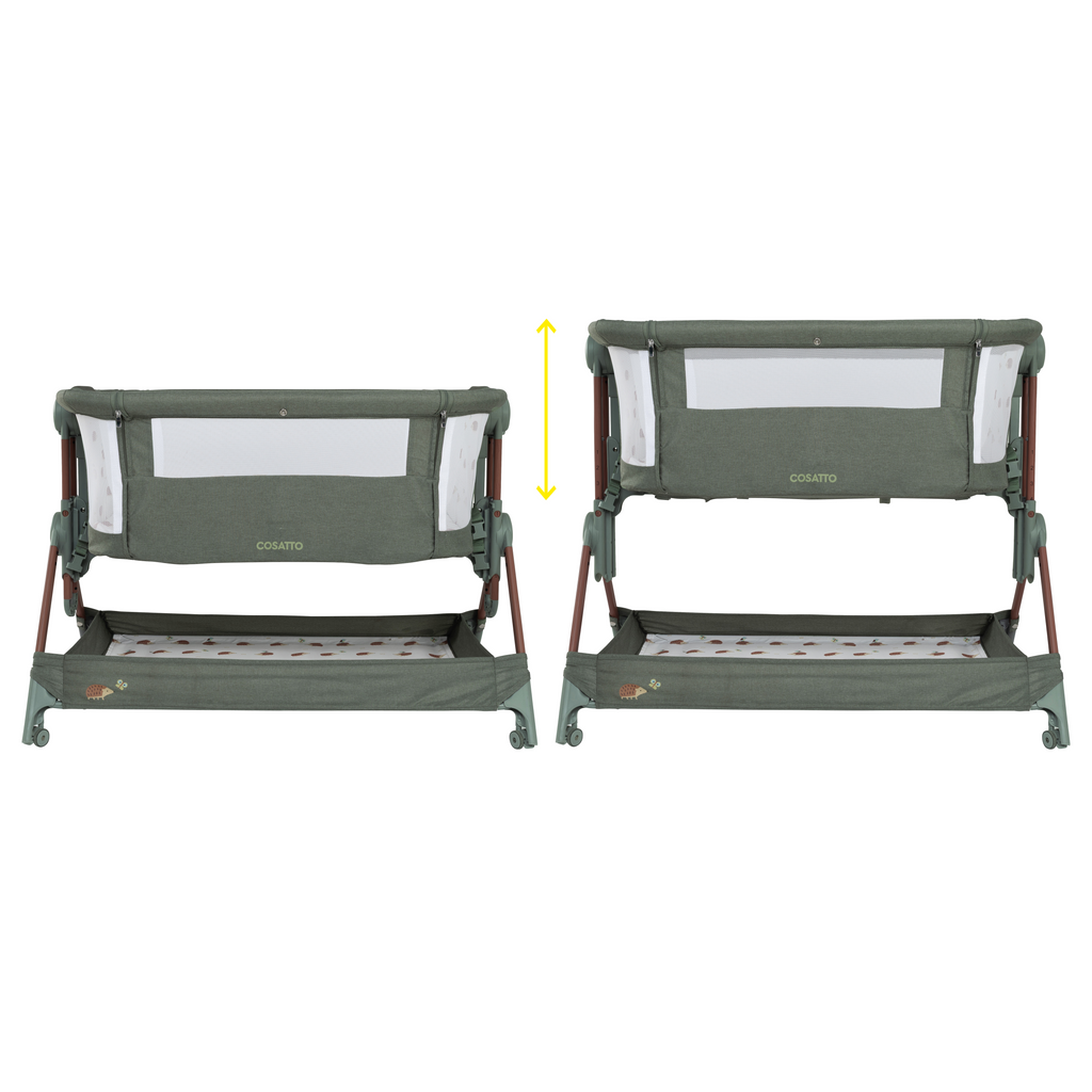 Close to Me Folding Bedside Crib Hoglet – Cosatto Store