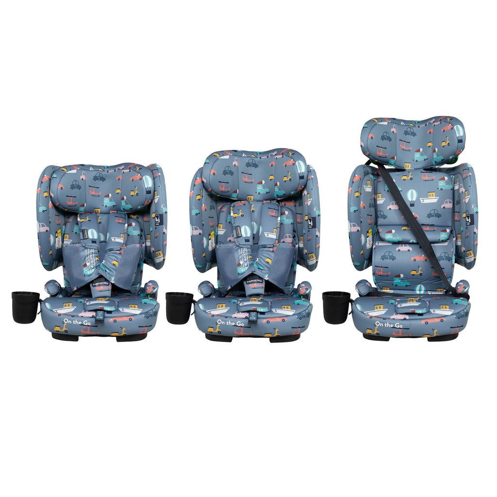 On The Go i-Size Travel Car Seat Itchy Feet Sky – Cosatto Store