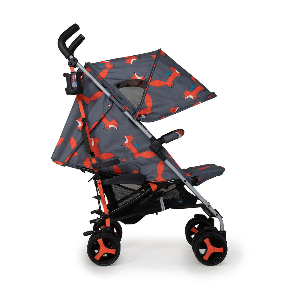 Supa 3 Stroller Charcoal Mister Fox – Cosatto Store