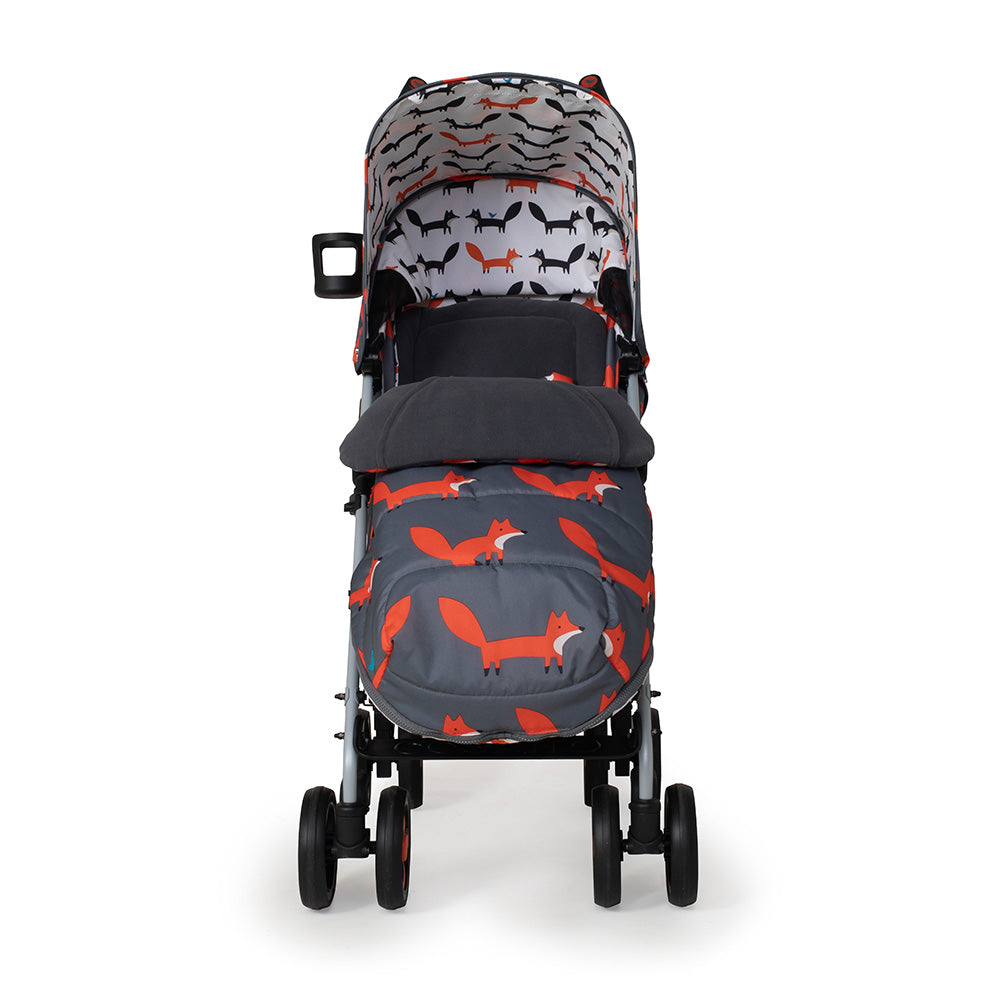 Supa 3 Stroller Charcoal Mister Fox – Cosatto Store